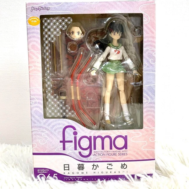 USED MAX FACTORY Inuyasha Kagome Higurashi Figma Action figure Japan ...