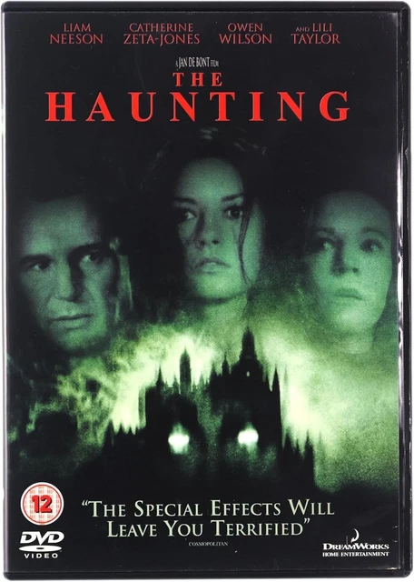 THE HAUNTING DVD Jan de Bont Liam Neeson Owen Wilson Horror Movie Film ...