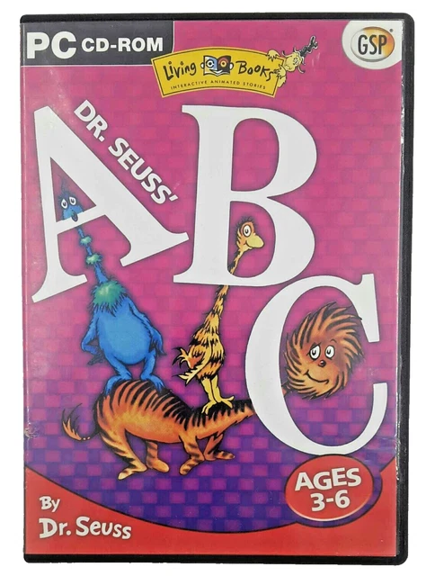 DR SEUSS' ABC'S Living Books PC CD-ROM for Ages 3-6 Educational Fun ...