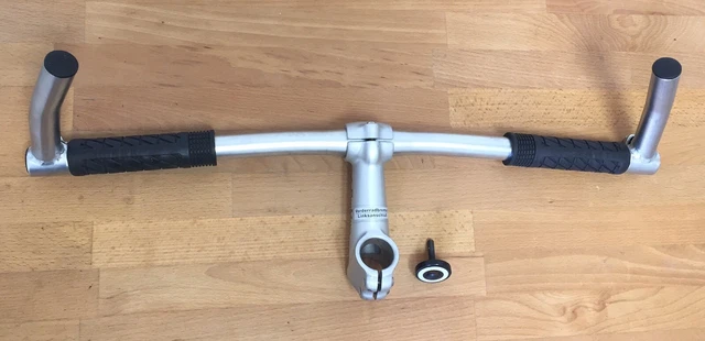 MTB-'FLAT BAR' LENKER mit ProMax Vorbau | Shimanogriffe | ProMax ...
