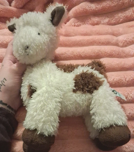 JELLYCAT CAFFUFFLE LLAMA Plush Soft Toy Medium Cream & Brown Retired ...