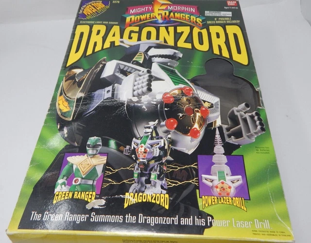 Bandai Mighty Morphin Power Rangers Dragonzord Eur 28283 Picclick Fr 3703