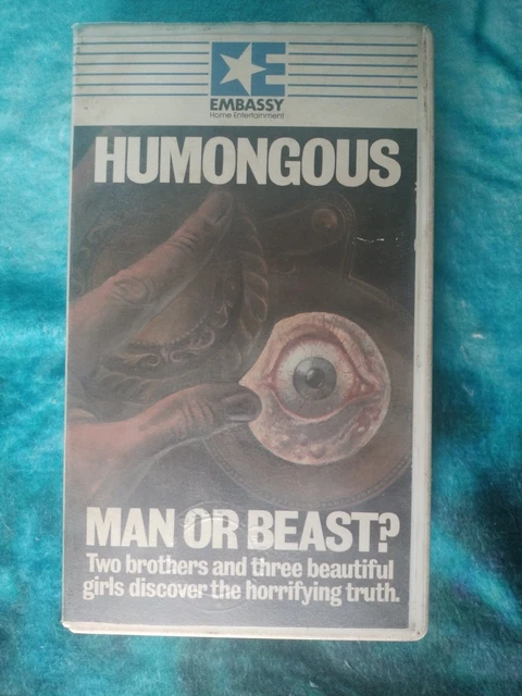 HUMONGOUS. PRE CERT VHS Horror.Embassy 93min 1982. £9.64 - PicClick UK