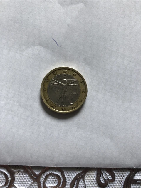 PIÈCE 1 EURO italienne Rare de Léonard de Vinci 2002 TRES RARE EUR 2. ... PIÈCE 1 EURO italienne Rare de Léonard de Vinci 2002 TRES RARE EUR 2. ...