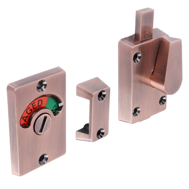 PARTITION DOOR LOCK With Handle Public Toilet Restroom Bolt Lock ...