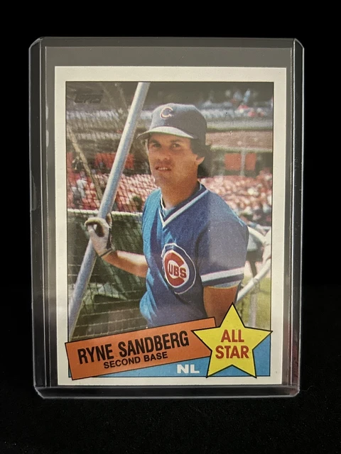 1985 TOPPS #713 Ryne Sandberg Cubs HOF EUR 3,67 - PicClick FR