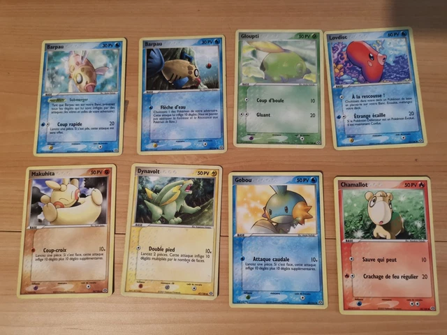 CARTE POKÉMON LOT de 8 cartes Pokémon Bloc Ex, EX EMERAUDE Française ...