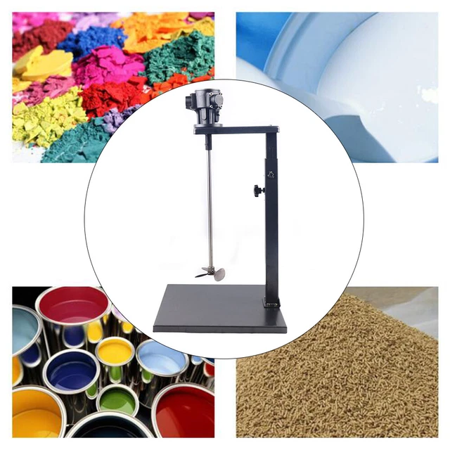 PNEUMATIC PAINT MIXER+STAND 5Gallon For Tank Barrel Steel Coating ...
