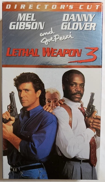 LETHAL WEAPON 3 VHS 1998 (Director's Cut) £7.14 - PicClick UK