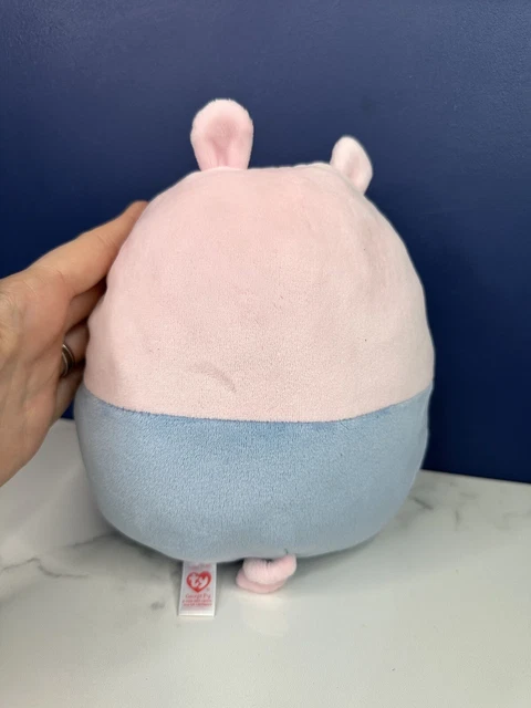 PEPPA PIG SQUISHABOO squishmallow teddy 8” soft toy vgc clean £15.00 ...