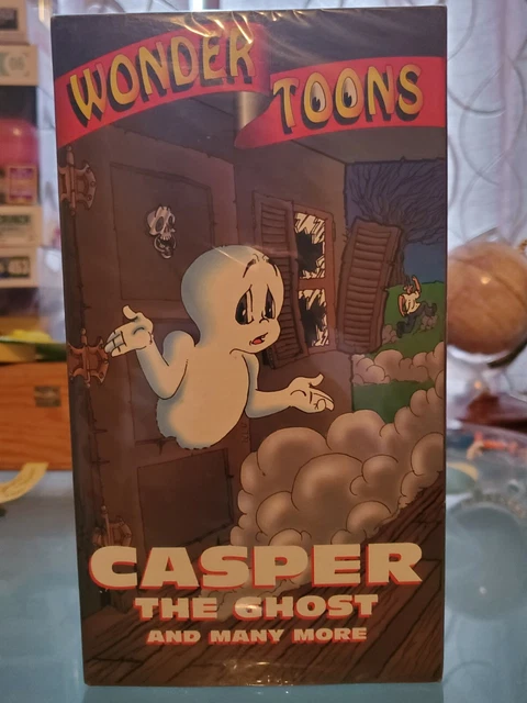 CASPER THE GHOST Wonder Toons Vintage VHS Brand New Sealed Halloween ...