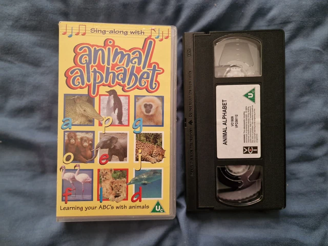 ANIMAL ALPHABET CHILDREN Education (2001/Uc)PAL VHS Video Tape £21.50 ...
