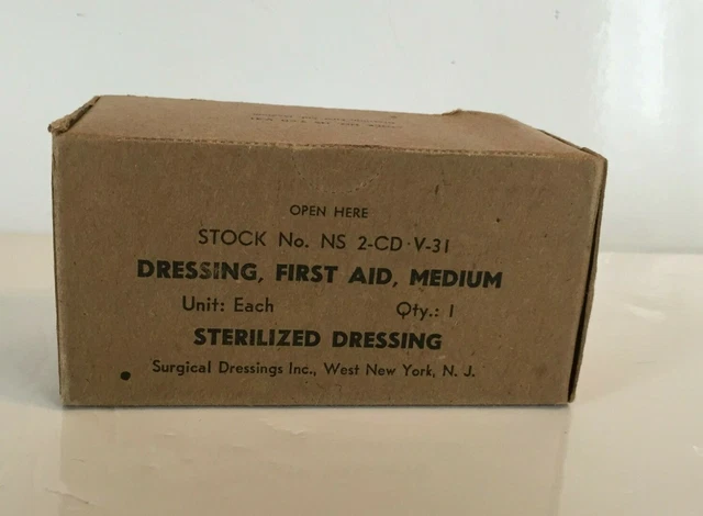 WW2 ERA US Army First Aid Dressing $15.00 - PicClick CA
