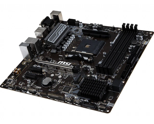 MSI B450M PRO-VDH Motherboard AMD B450 4xDDR4 Socket AM4 M-ATX HDMI 1xM ...
