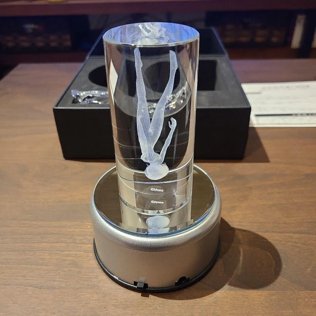 EVANGELION CRYSTAL REI Ayanami EVA STORE Original Memorial Limited Rare ...