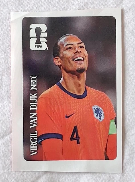 PANINI 2026 OFFICIAL World Cup Coke Coca Cola CC6 Promo Sticker Virgil ...
