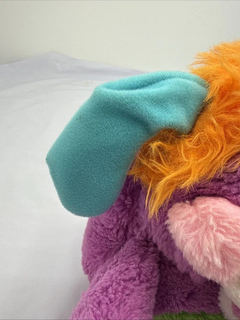 VINTAGE 1980’S TOY Popple 1985 Pancake 15” Popples Purple Plush $55.02 ...