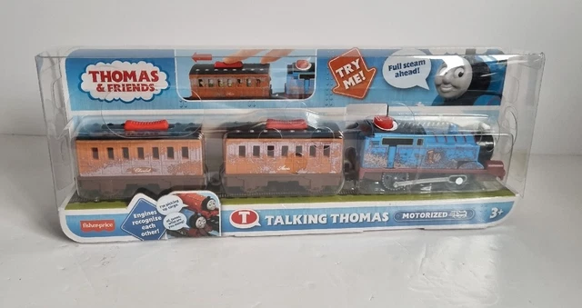 FISHER-PRICE THOMAS THE Tank & Friends Talking Thomas Motorized ...