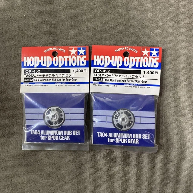 TAMIYA OP-452 TA04 Spur Gear Aluminum Hub Set 2-Piece Set £103.68 - PicClick UK