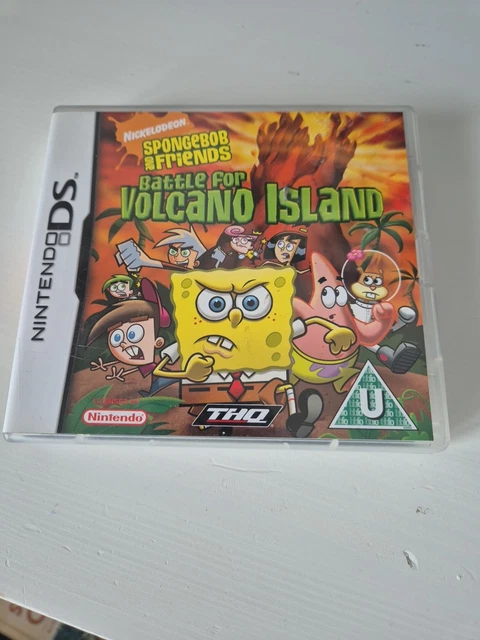 SPONGEBOB AND FRIENDS: Battle For Volcano Island (Nintendo DS) £1.75 ...