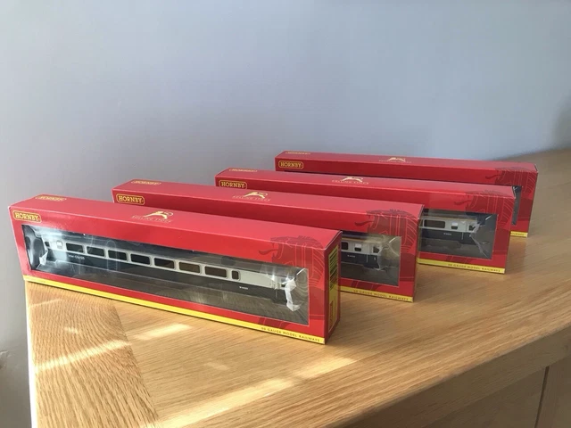 HORNBY RAKE OF Four BR MK3 00 Gauge Coaches 1x R4446A/ 3x R4444A £160. ...