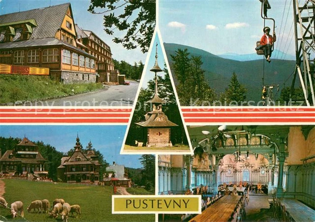 73811984 SESSELLIFT_CHAIRLIFT_TELESIEGE BESKYDY Pustevny Hotel ...