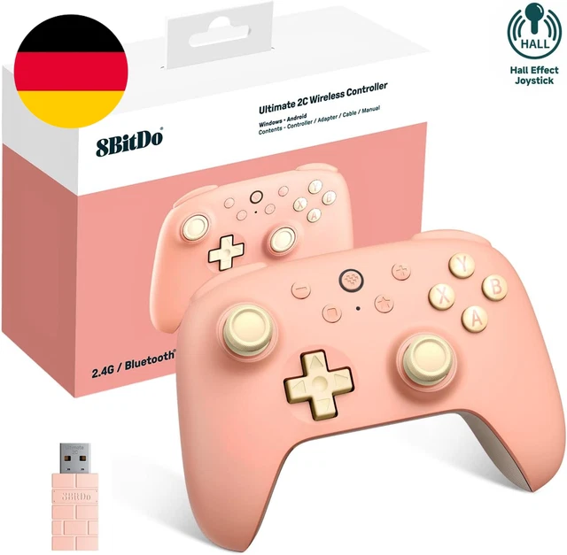 8BITDO ULTIMATE 2C Wireless Controller Für Windows-Pc Und Android, Mit ...