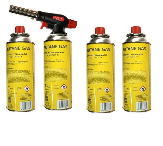 GAS BURNER BUNSEN burner soldering lamp 1 x soldering burner gas ...