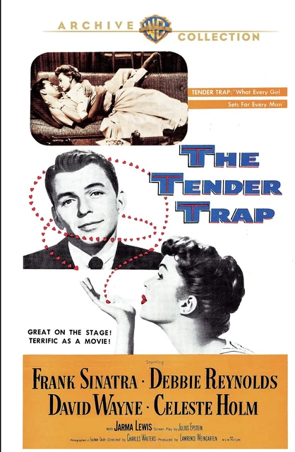 TENDER TRAP (DVD) Jarma Lewis David Wayne Celeste Holm Carolyn Jones ...
