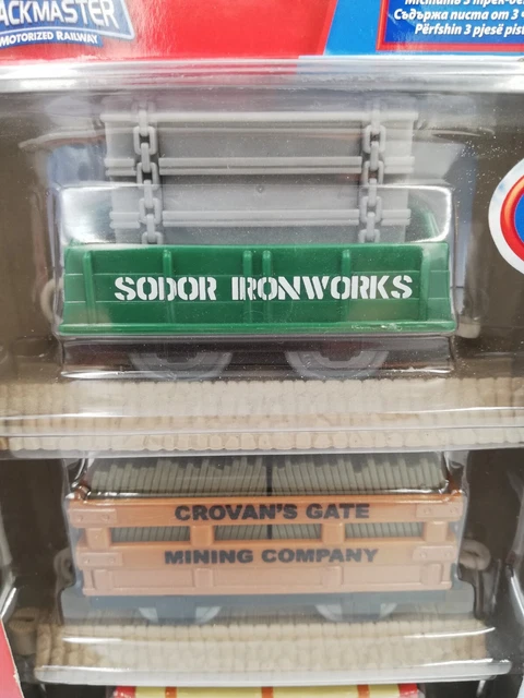 THOMAS & FRIENDS Trackmaster Sodor Building Co. Wagons #T0786, HIT 2010 ...