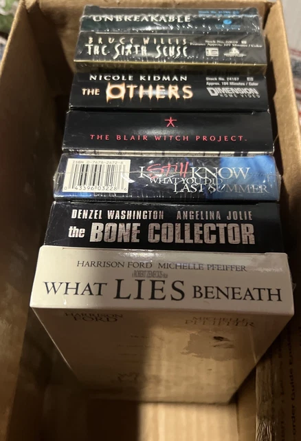 7 VHS LOT Bundle VHS Video Tapes Of CLASSIC FILMS Horror/thriller £7.51 ...