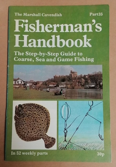 MAGAZINE - MARSHALL Cavendish Fisherman's Handbook (1977) Fishing Guide ...