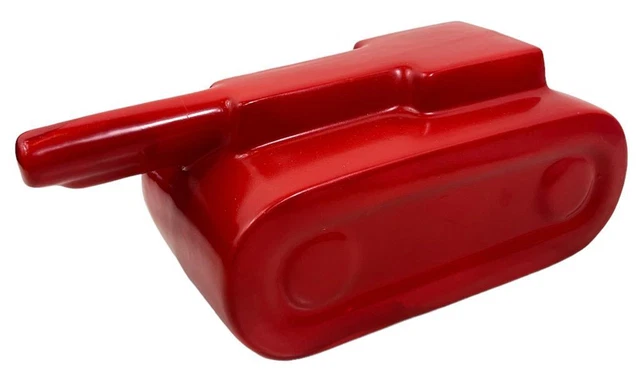 SCULPTURE PION RISIKO Tank Rouge Signé Stefano Puzzo En Céramique EUR ...