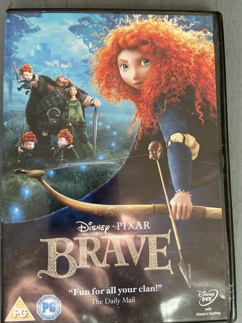 BRAVE (DVD, 2012) Disney Pixar Animated Fantasy Film, Region 2 £2.97 ...