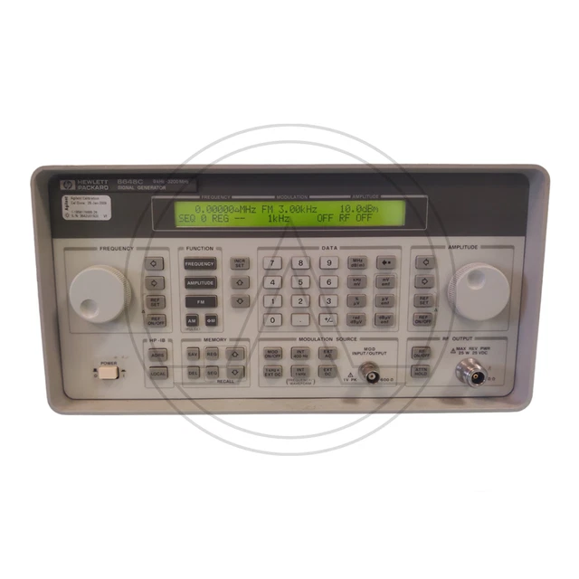 HP AGILENT KEYSIGHT 8648C Signal Generator 9Khz - 3200Mhz Opt. 1E2 1Ea ...