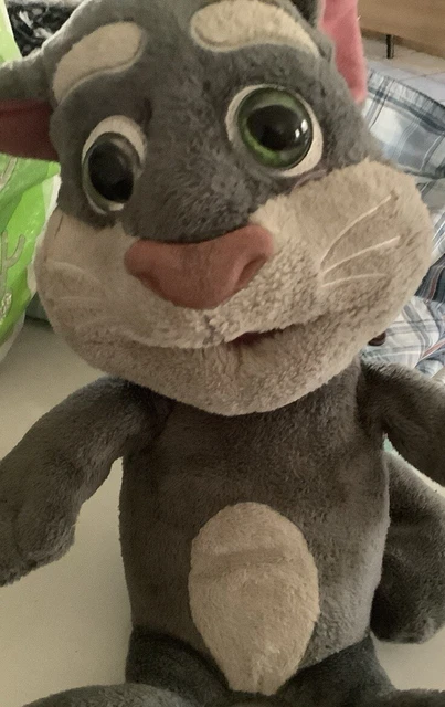 RARE TALKING TOM Interactive Plush Cat Repeats Everything You Say Vgc £ ...