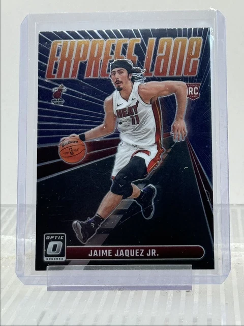 JAIME JAQUEZ JR. 2023-24 Donruss Optique Express Lane Rookie Heat Rc ...