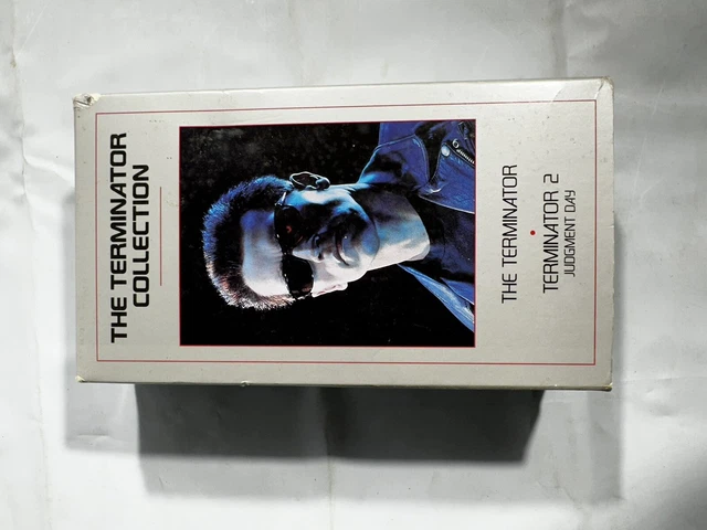 THE TERMINATOR COLLECTION 2 Sealed VHS Box Set 1992 Judgement Day £7.45 ...
