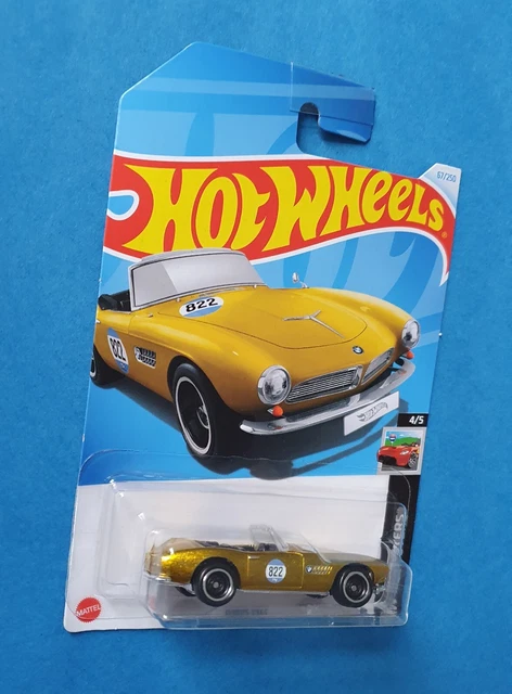 RARE HOT WHEELS 2024 Super Treasure Hunt STH 67/250 Gold BMW 507 HW ...