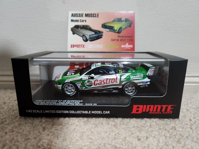 1:43 BIANTE FORD Mustang Castrol 15 Rick Kelly 2020 The Bend ...