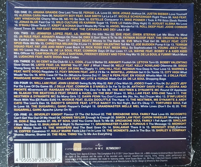 VARIOUS ARTISTS : R&B Anthems CD Box Set 5 discs (2017) **48 HR Tracked Postage £3.56 - PicClick UK