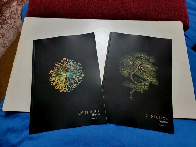 2 X CENTURION Magazines For American Express Members Summer & Autumn ...