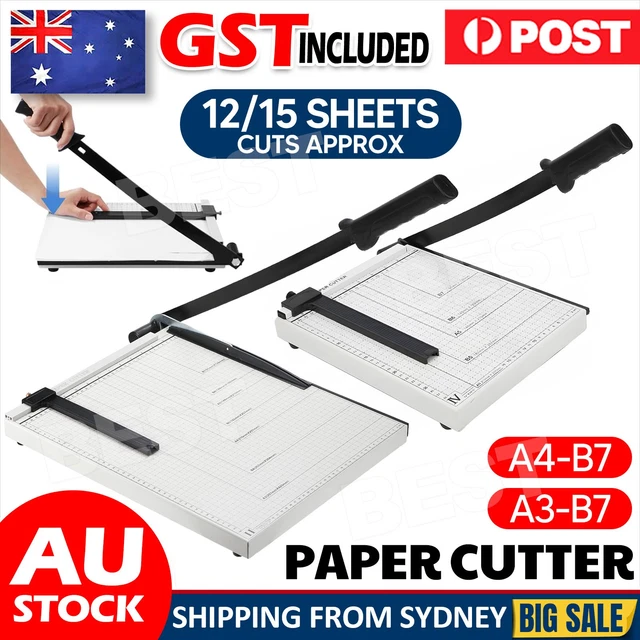 PREMIUM METAL PAPER Cutter A3 A4 B7 Photo Guillotine Page Trimmer ...