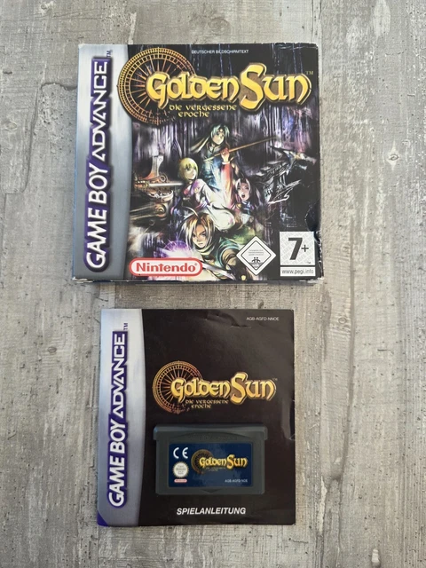 GOLDEN SUN - Die Vergessene Epoche GBA, Nintendo Game Boy Advance, 2003 ...