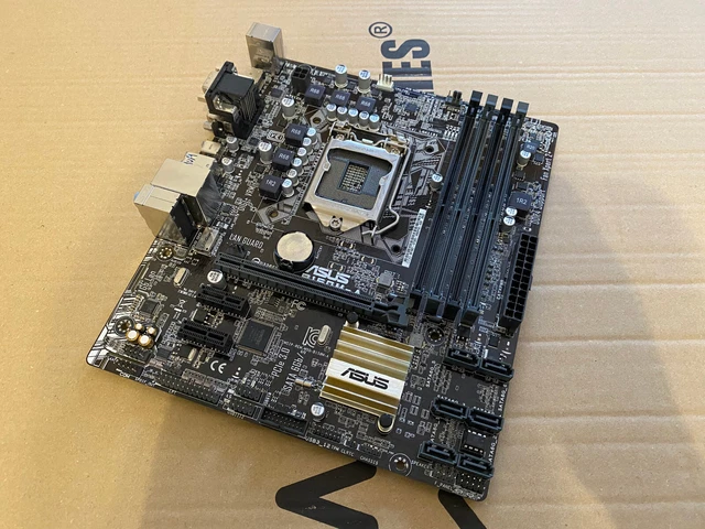 ASUS B150M-A MOTHERBOARD LGA 1151, USB 3.0, DDR4, HDMI £31.92 - PicClick UK