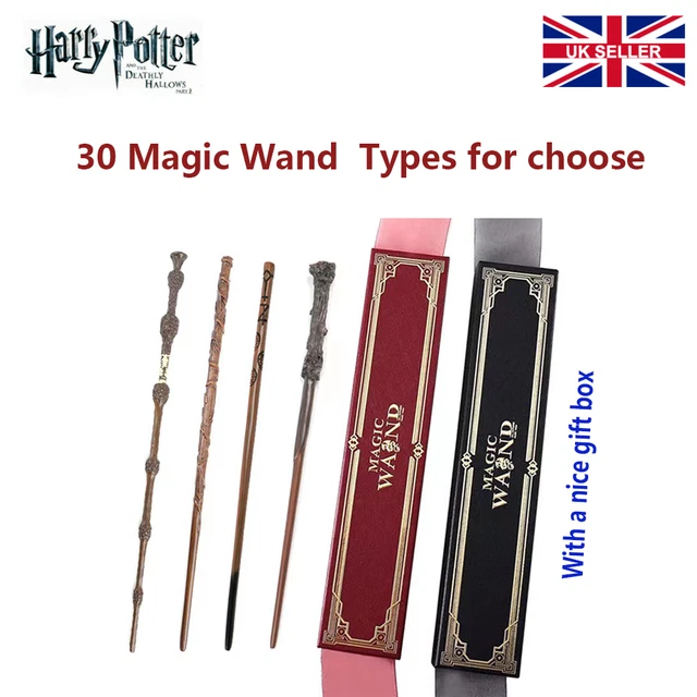 HARRY POTTER MAGIC Wand Malfoy Hermione Witchcraft Props W/ Gift Box ...