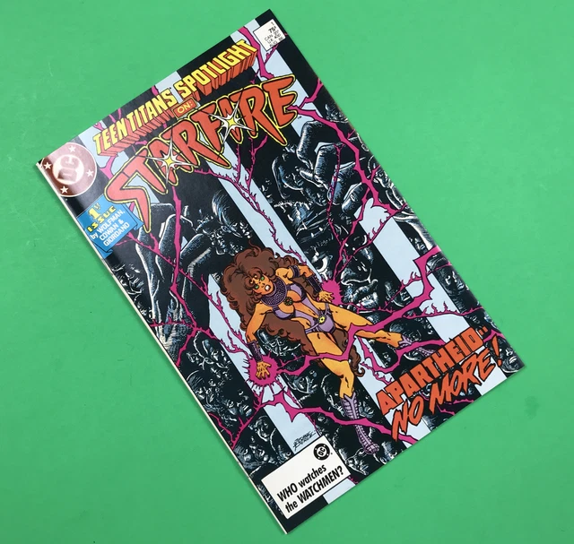 DC TEEN TITANS SPOTLIGHT : STARFIRE #1. 1986 Couverture George Perez ...