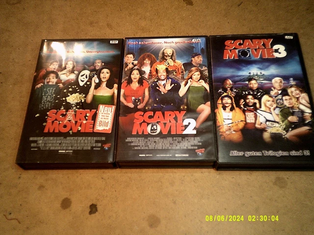 VHS SCARY MOVIE teil 1-3 EUR 7,00 - PicClick DE