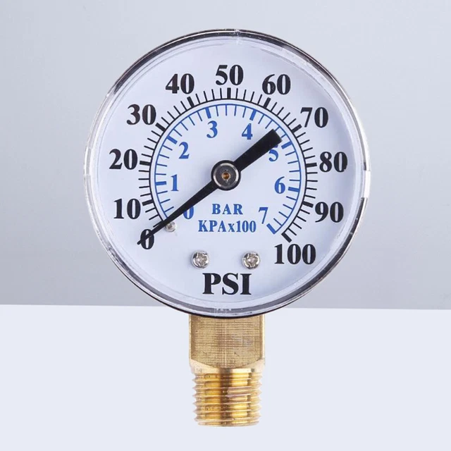 VACUOMÈTRE POUR L'AIR Manomètre Numérique Jauge Hydraulique EUR 9,79 - PicClick FR