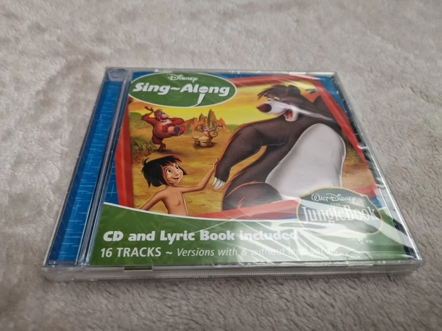DISNEY JUNGLE BOOK Sing-A-Long CD Album NEW SEALED £4.23 - PicClick UK